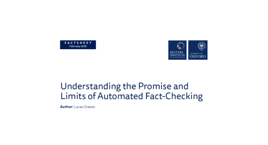 Understanding The Promise And Limits Of Automated Fact Checking